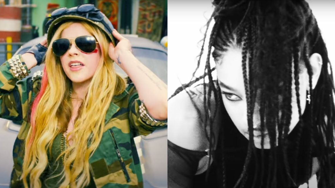 Avril Lavigne spotted filming music video for Willow collaboration - RETROPOP