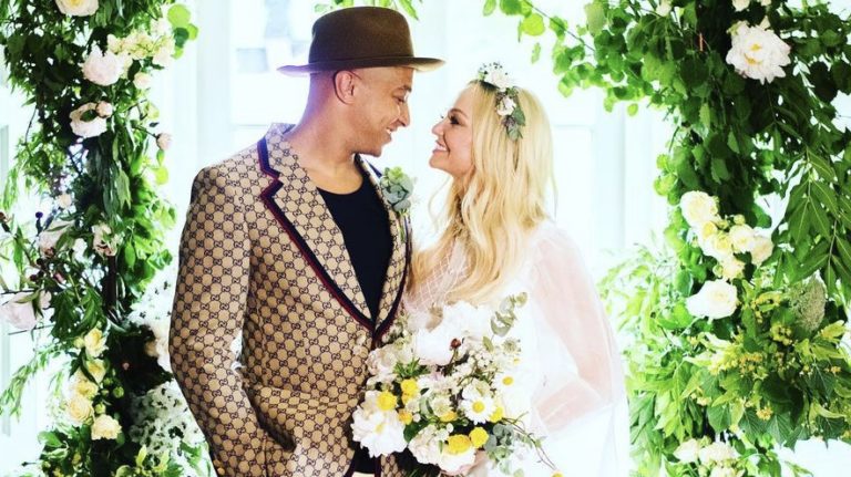 Spice Girls lead congratulations as Emma Bunton marries Jade Jones ...