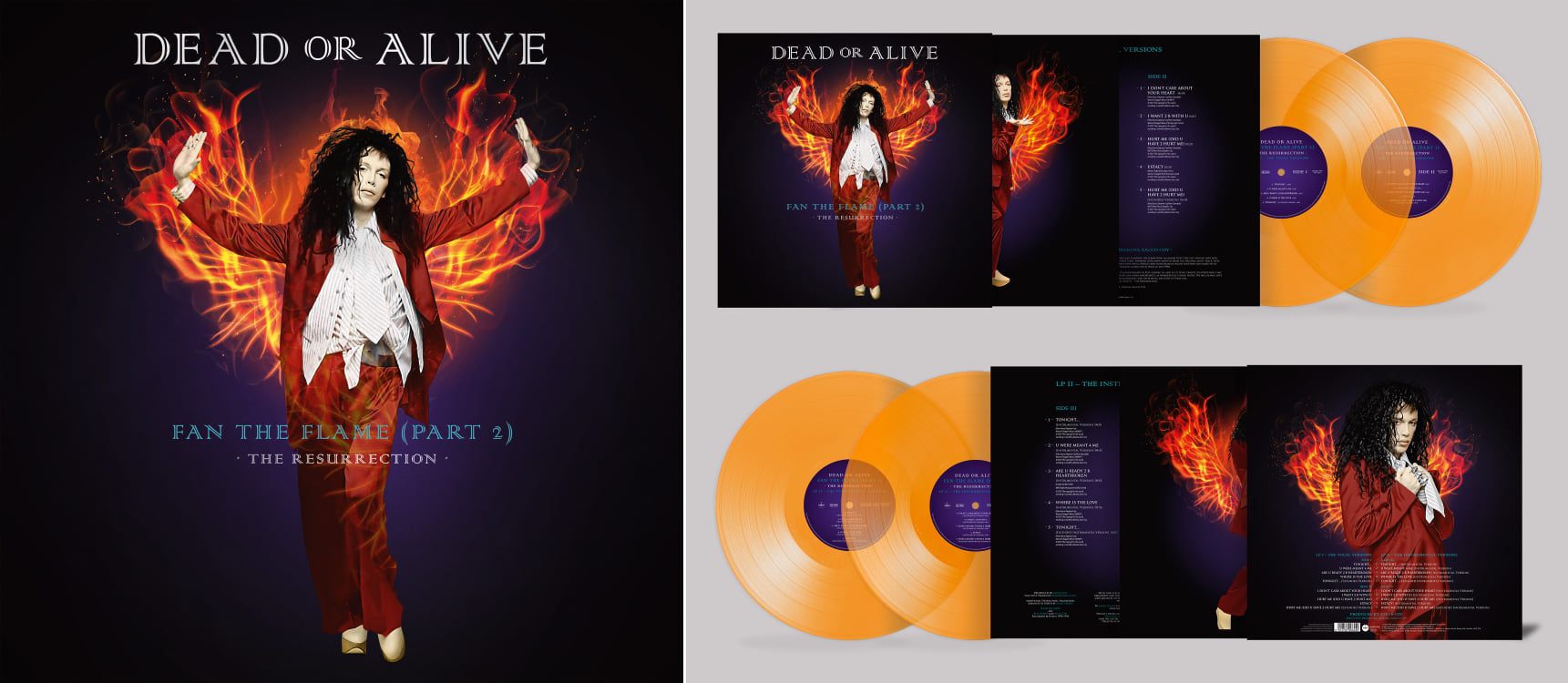Dead or Alive’s ‘Fan the Flame (Part 2)’ artwork and tracklist unveiled ...