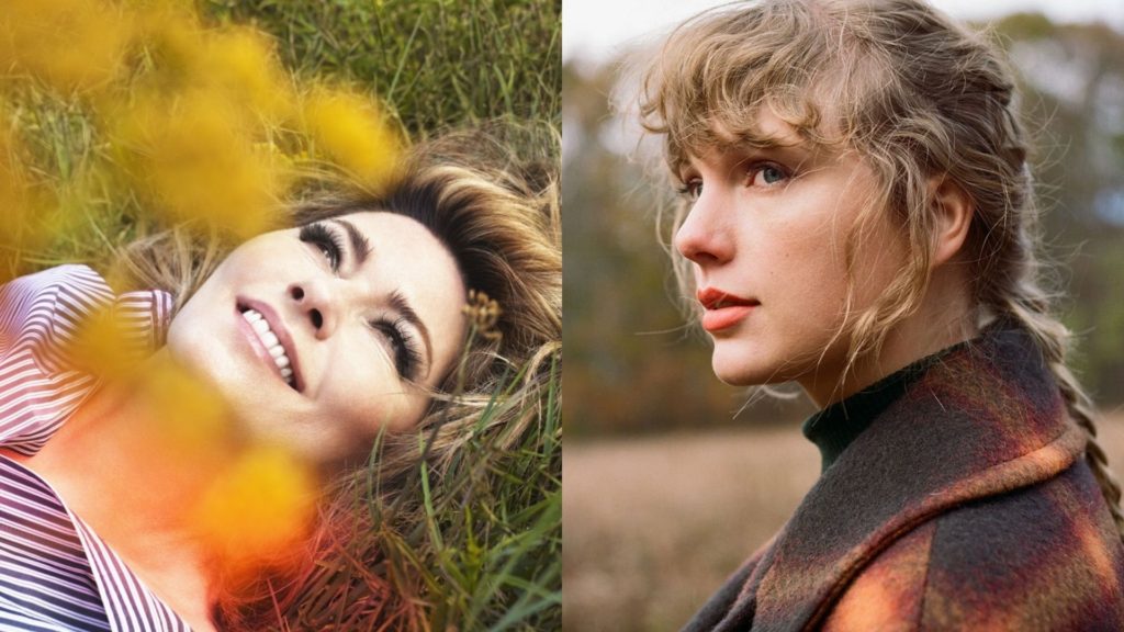 Shania Twain congratulates Taylor Swift for smashing country chart ...
