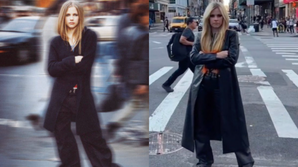 Avril Lavigne recreates artwork from debut album ‘Let Go’ 20 years ...