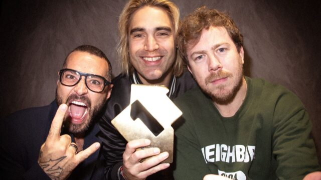 Busted celebrate first-ever No. 1 album as Greatest Hits 2.0 tops the ...